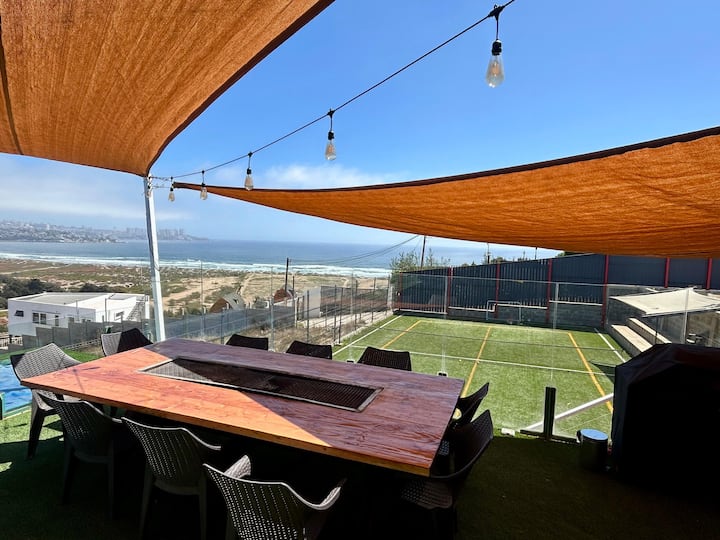 Casa Mantagua Con Hermosa Vista Al Mar - Concón
