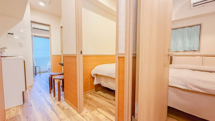 Shinjuku/jr Line 1 Min/4 Bdr/2 Wc/8 Ppl - Shinjuku City