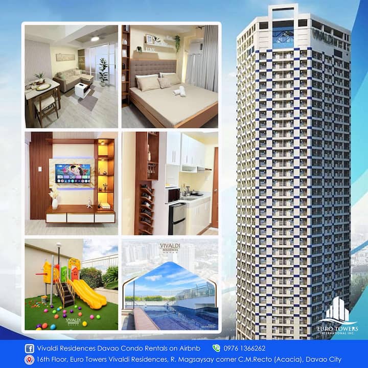 Euro Towers, Vivaldi Residences, Davao Condo - Davao City