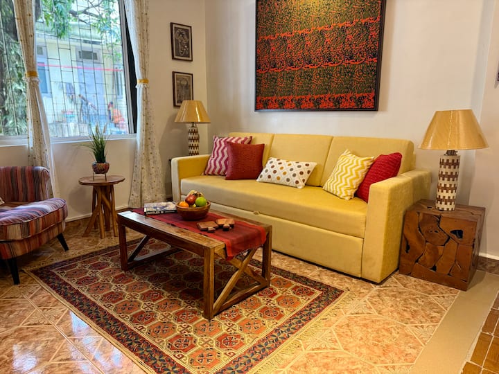 African Sojourn*1 Bed 2 Bath*spacious*prkg - Mumbai
