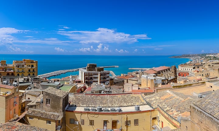 Vue Waouh • Douche Panoramique • Centre Historique - Sciacca