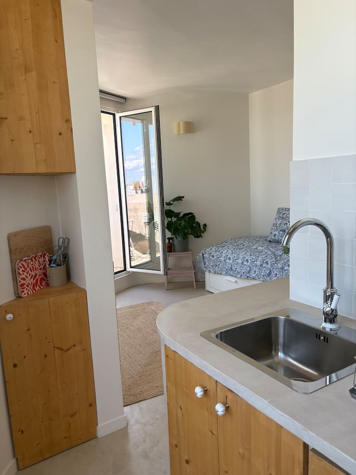 Studio Neuilly - Vue Tour Eiffel - Neuilly-sur-Seine