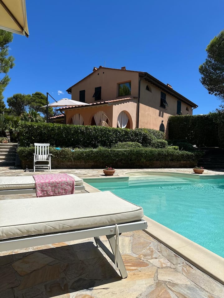 Villa Con Piscina Privata Vista Mare - Livorno