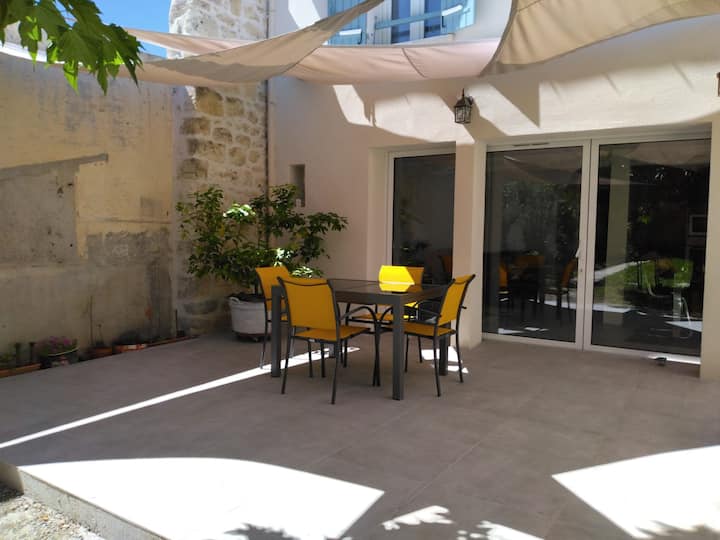 Chambre Twin Chez L'habitant - Maison Avec Jardin - Avignon