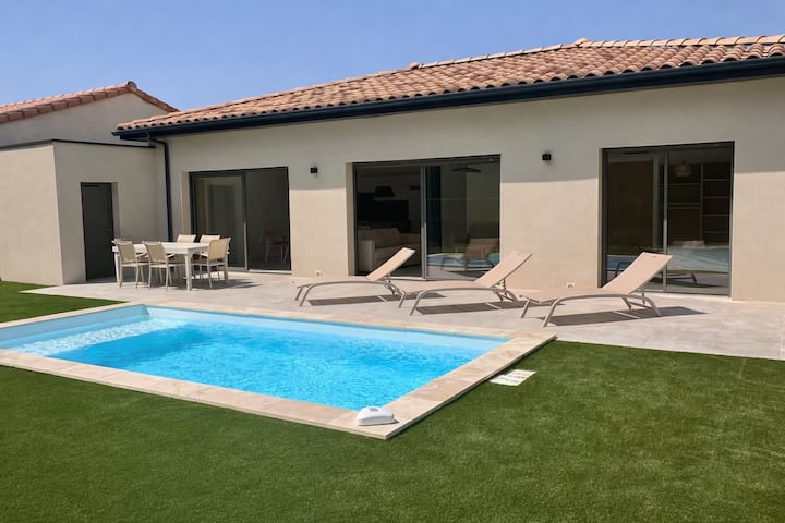 Villa Neuve Avec Piscine - Montélimar