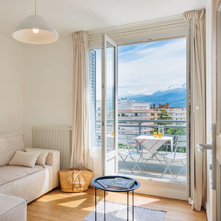 Grenoble Serenity | Balcony & Alps View - Grenoble