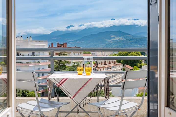 Grenoble Serenity | Balcony & Alps View - Grenoble