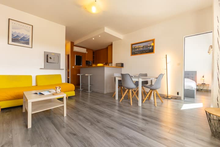 Bel Appartement Vue Mer Climatisé à Biarritz - Biarritz