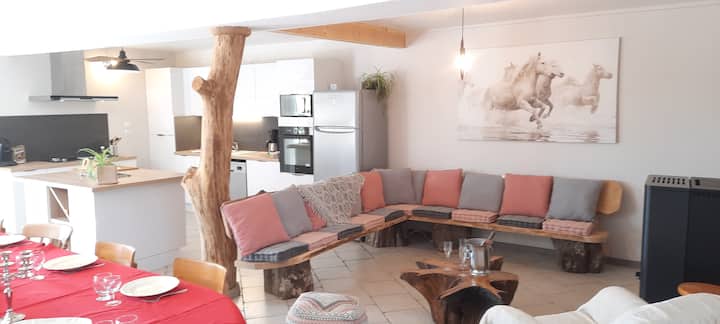 Gîte Le Vieux Sarre - L'arbre Pour 12/15 Personnes - Allier