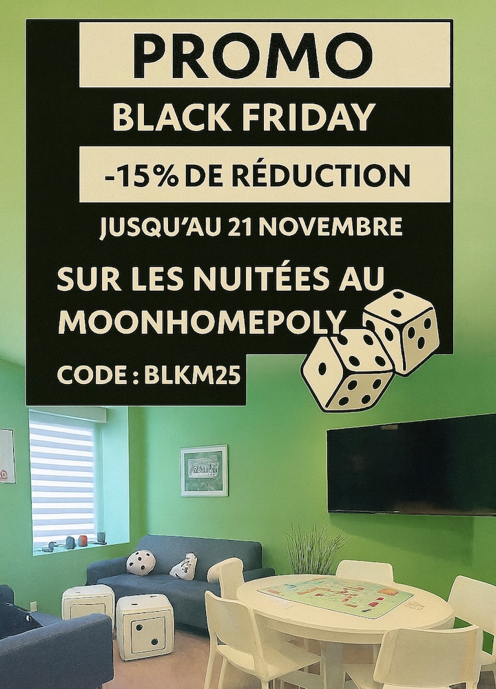【Le Moonhomepoly】appartement Unique&insta-friendly - Mulhouse