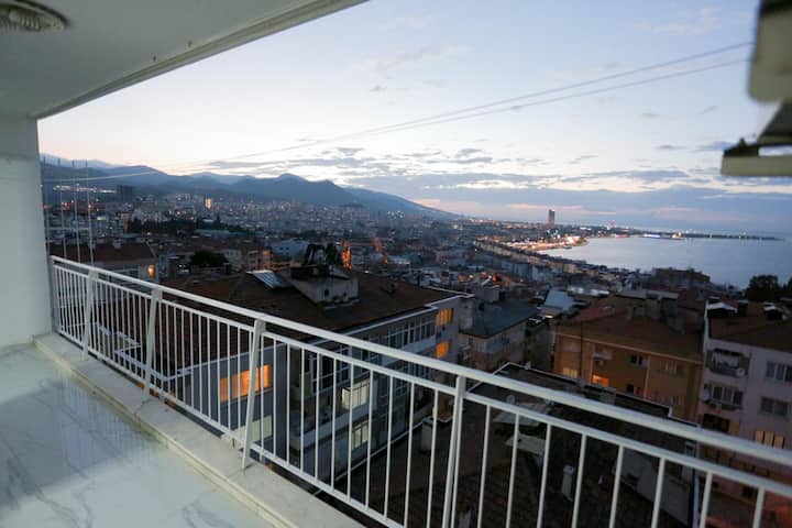 Muhteşem Deniz Manzara Geniş 3+1 - Izmir