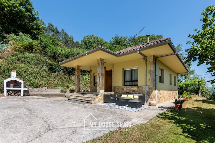 Myhousespain - Casa Con Jardín En Sebades - Avilés