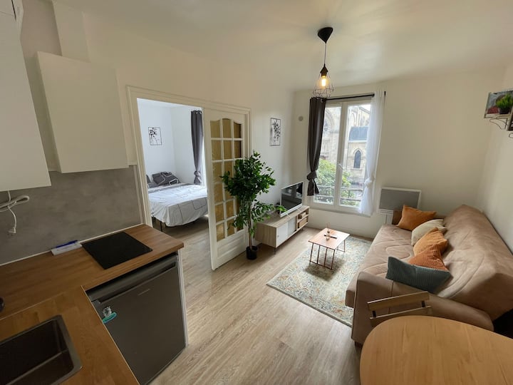Appartement 3 Pers, Métro Direct - Pantin