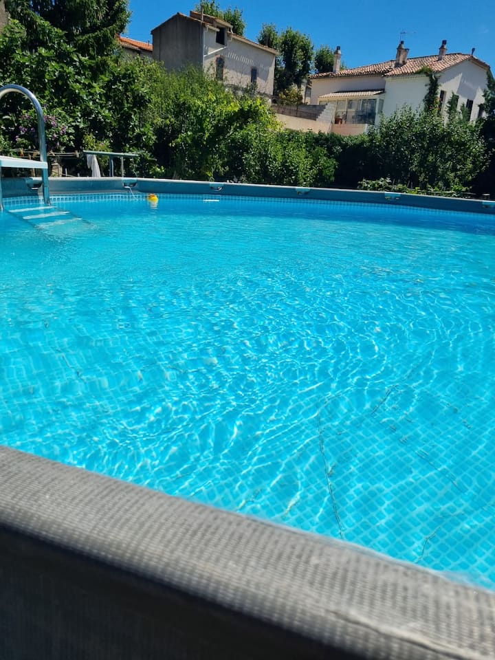 Grande Villa Avec Piscine. - Département Aude