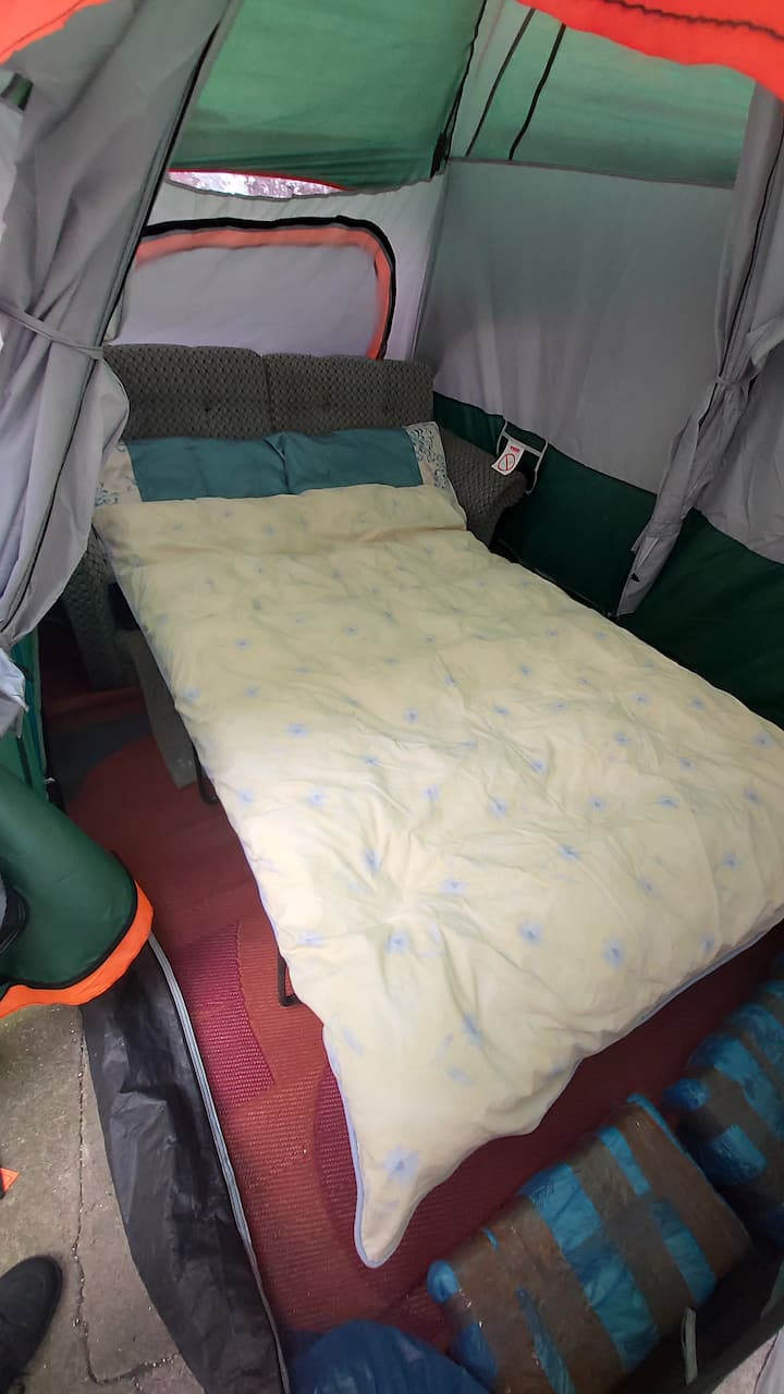 Backyard Glamping+kitchen Wi-fi - Barrow-in-Furness