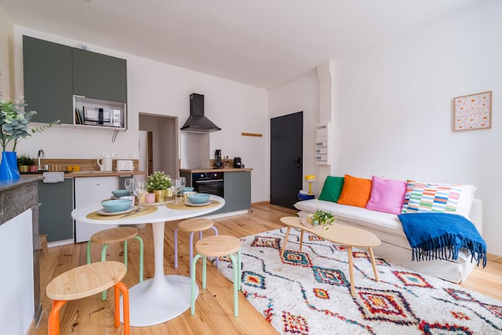 Appartement Lumineux - Proche Gare - Toulouse
