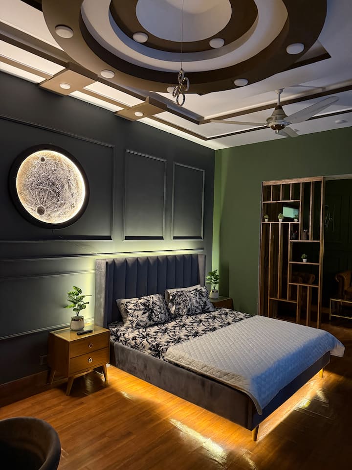 Aesthetic 1br W/ Moon Magic Stay - Karachi