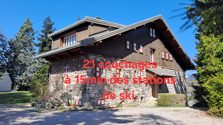 Grande Maison Familiale De Charme 21 Personnes. - Guillestre