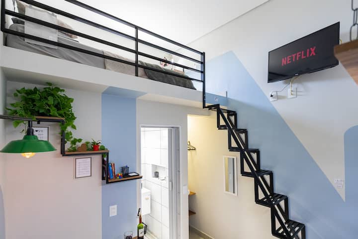 Studio Estilo Industrial (Descanso De Reconexão) - Sorocaba