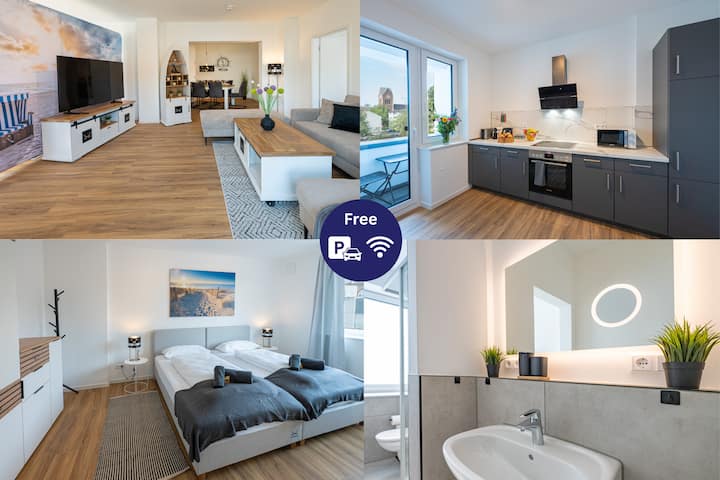 Captain’s Nest: Stilvoll, Hafennähe, 2 Parkplätze - Bremerhaven