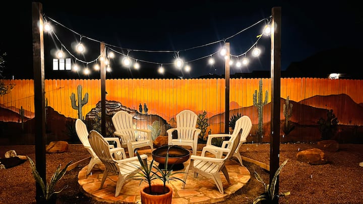 Close Lackland Afb/6guests/king Bed/grill/fire-pit - San Antonio, TX