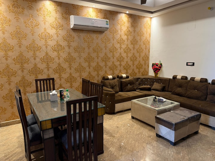 Comfortable Room • Shared Kitchen & Dining Area - Sahibzada Ajit Singh Nagar