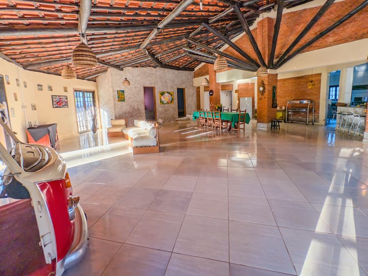 Chácara Com Lazer Completo / Piscina E Sinuca - Atibaia