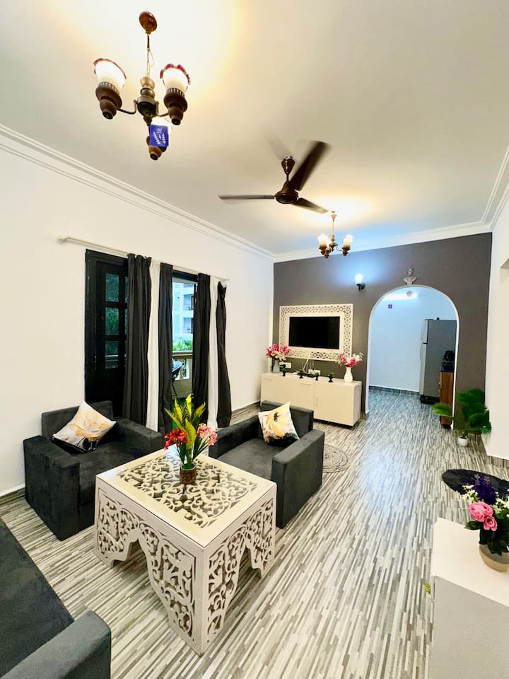 Tranquil 2bhk With Pool View - Goa