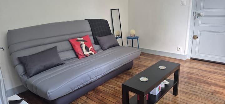 Studio F1bis Calme Place Rabelais - 土爾