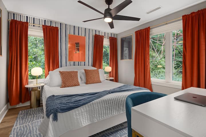 Dt Area | Nc State | Patio | King Bed | Mini Golf - Raleigh, NC
