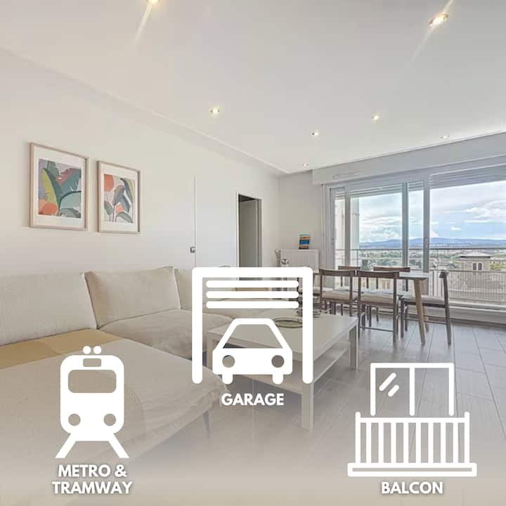 Grand T3, Balcon Et Garage - Venissieux Lyon Sud - Pierre-Bénite