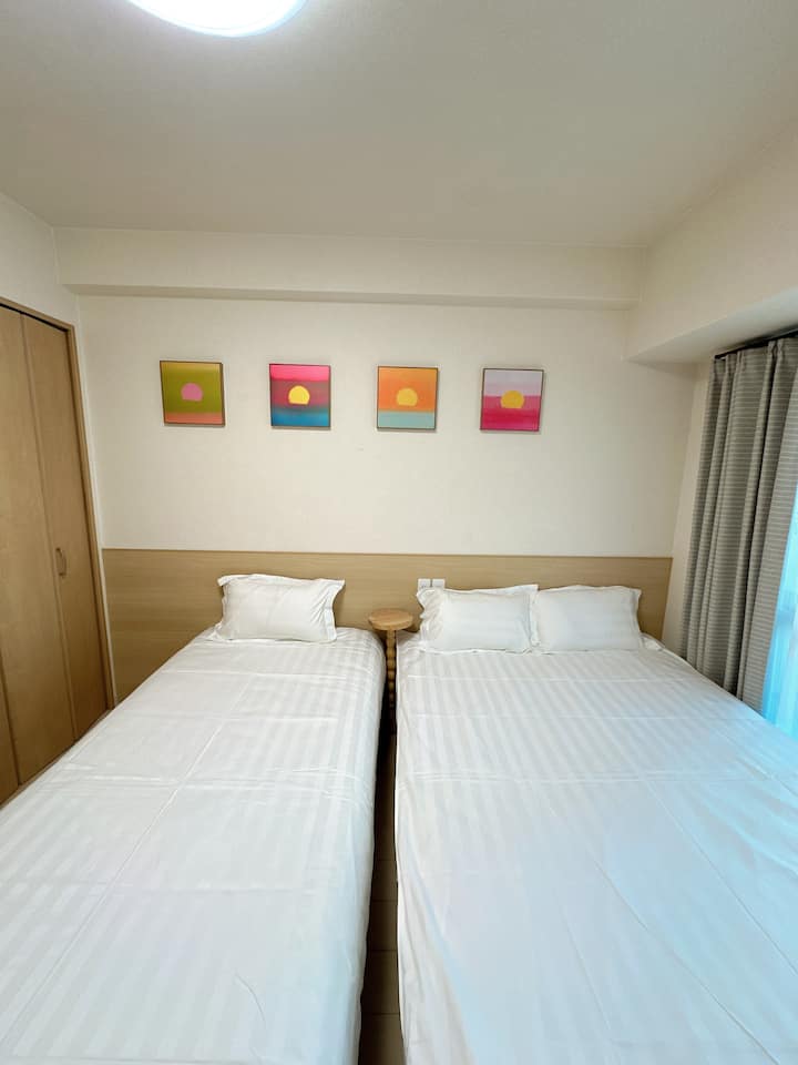 【#2勝house】3人房/心斎橋/道顿堀可步行到达/日本桥地铁站6分钟 - Osaka, Japan