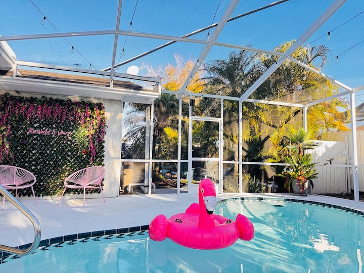 Pool~ Near Tampa~ Sleeps 8~great Location - Land O' Lakes, FL