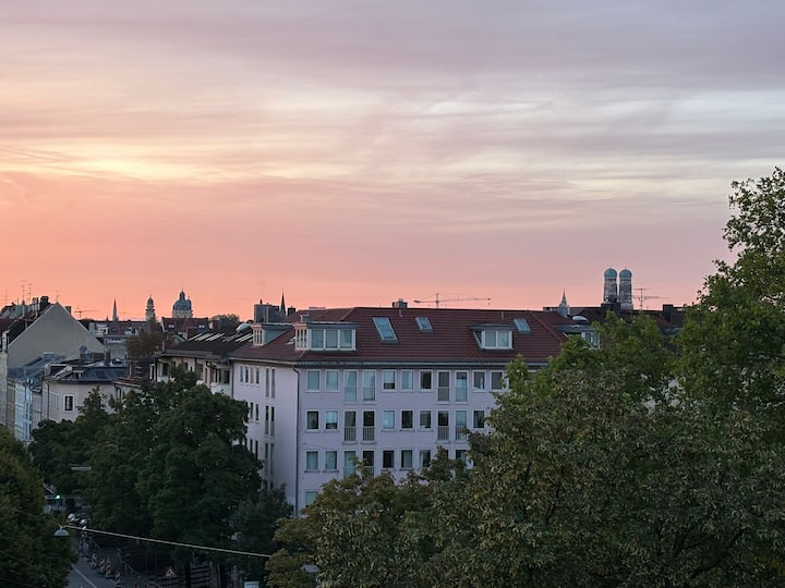 2-room Apartment, Great View, 2km From Oktoberfest - Munich