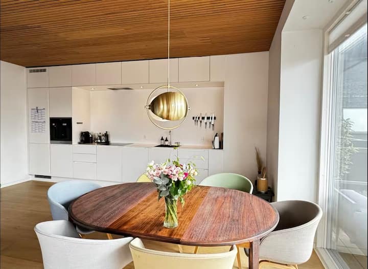 Lys Og Moderne Lejlighed Tæt På Centrum + Lufthavn - Copenhague