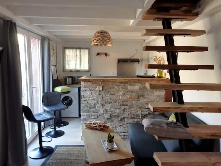 Maisonnette "Anna" Bord De Lac. - Étang de Lacanau