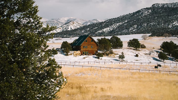 Luxury Log Cabin W/ Mountain View: El Rio Mancos - Mesa Verde National Park