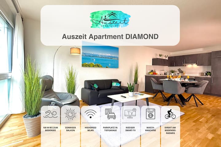 Auszeit Apartment Diamond • Directly On The Lake - Friedrichshafen