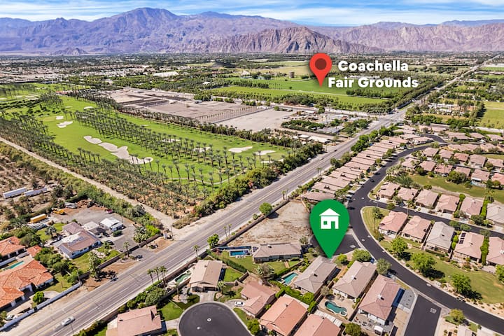 Coachella & Polo Grounds | Pool | Spa | Ev | Bikes - Indio, CA
