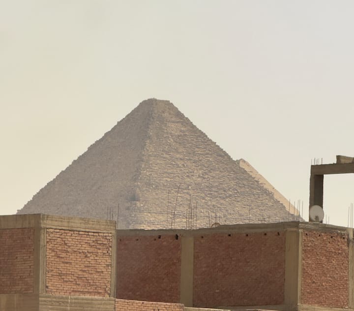 Luxury Apt Stunning Pyramid View - Cairo