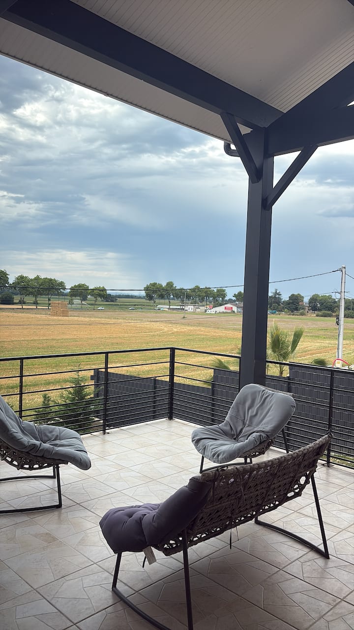 Chambre Paisible Avec Salle De Bain Privée - Meximieux