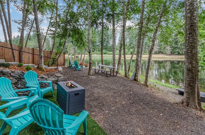 Gig Harbor Lake Retreat | Hot Tub+kayak+pedal Boat - Kopachuck State Park, Gig Harbor