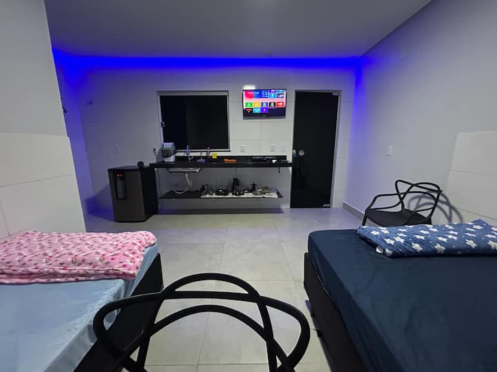 Flat 04 Perto Hecad, Salão Assembleia, Autódromo - Goiânia