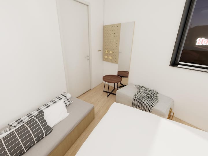 Y4 三人房 秒到地鐵站 交通方便 超快Wifi - Hongkong