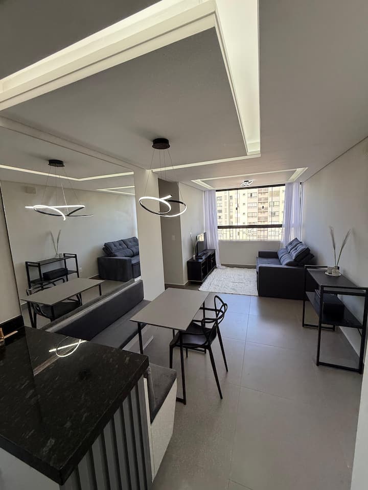 Apto Novo E Acolhedor • 2 Qtos • Garagem • Wi-fi - Pouso Alegre