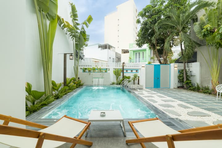 (Pickup) 4br Private Pool | Walk To Beach (New) - Đà Nẵng