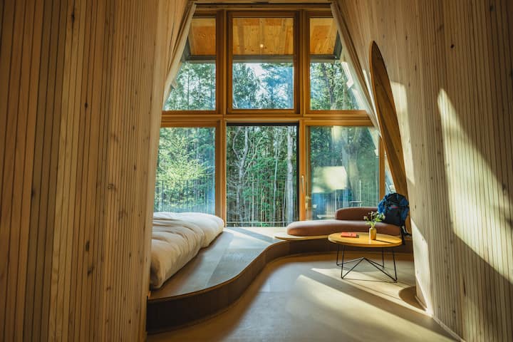 愛犬と滞在できる森の中の自然共生型キャビン｜Sanu 2nd Home 軽井沢1st - Karuizawa