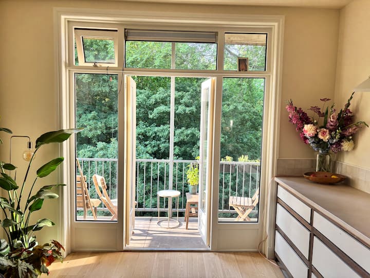 Spacious Apartment Vondelpark - أمستردام