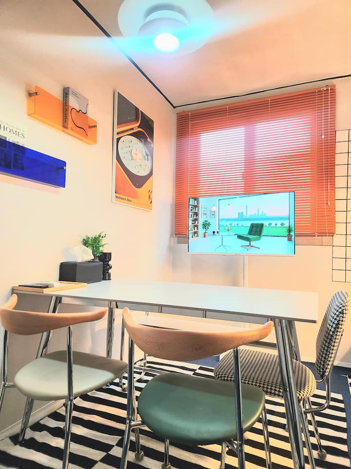 봄맞이특가[챔피언스도보5분]#3인예약시1인1침대#호텔침구#모던센츄리#짐보관#무료주차가능 - Gwangju