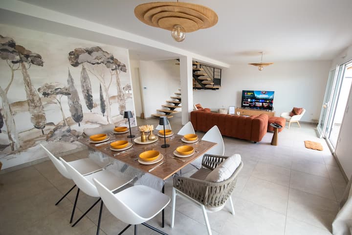 Villa Luxe Bulle Dorée & Spa Privé Amnéville - Walygator Grand Est